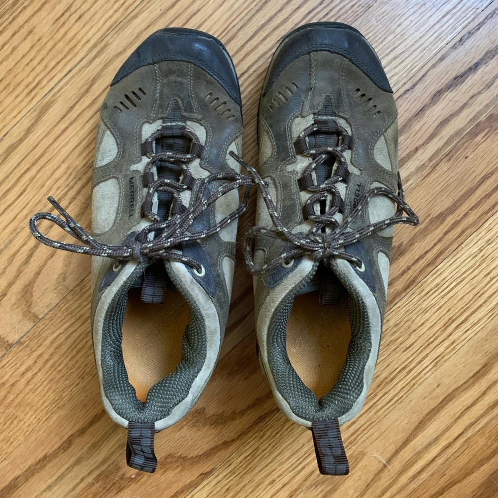 Merrell Siren Nitro Forest Leather Hiking Shoe 7.5 - Gem